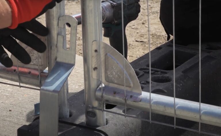 Installing Anti-Lift Brackets | Blok ‘N’ Mesh