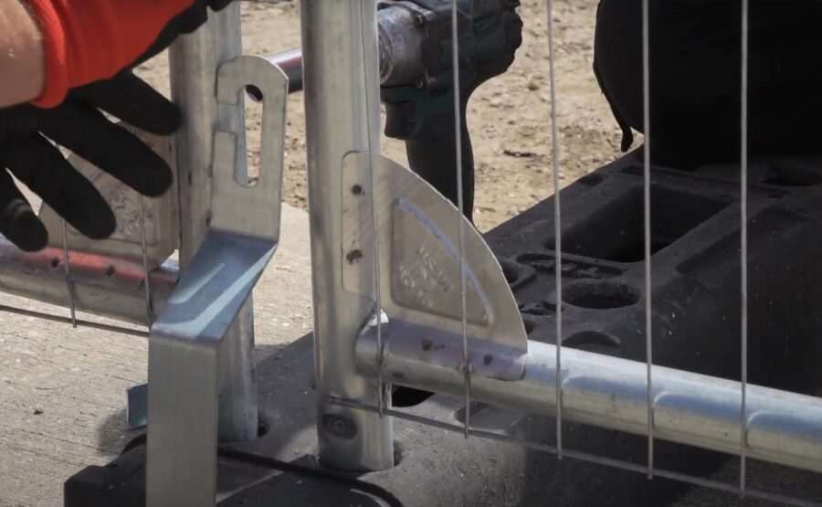 Installing Anti-Lift Brackets | Blok ‘N’ Mesh