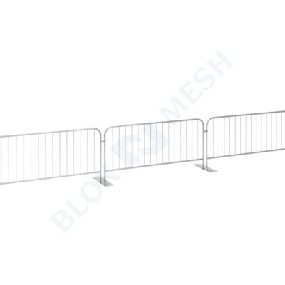 Crowd Control Hawk™ Barrier with Double Metal Foot | Blok ‘N’ Mesh