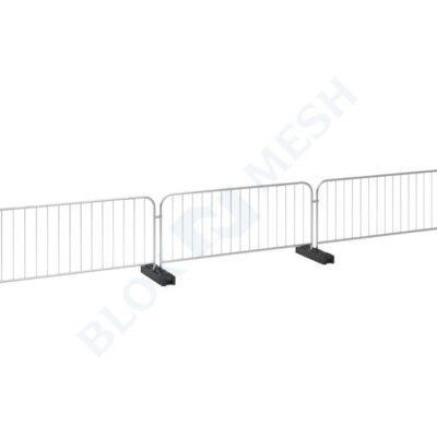 Crowd Control Hawk™ Barrier with Fence Feet | Blok ‘N’ Mesh