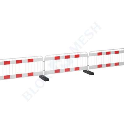 Steel Chapter 8 Barrier with Fence Feet | Blok ‘N’ Mesh