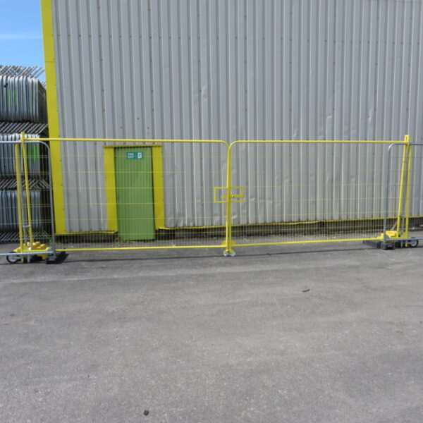 7m Temporary Fencing Sliding Vehicle Gate | Blok ‘N’ Mesh