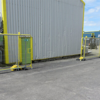 7m Temporary Fencing Sliding Vehicle Gate | Blok ‘N’ Mesh