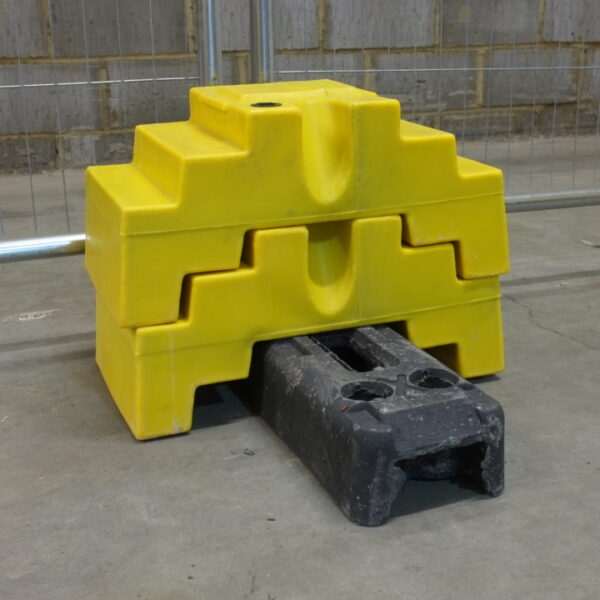 BraceBlok™ 50kg Temporary Fencing Ballast Block | Blok 'N' Mesh