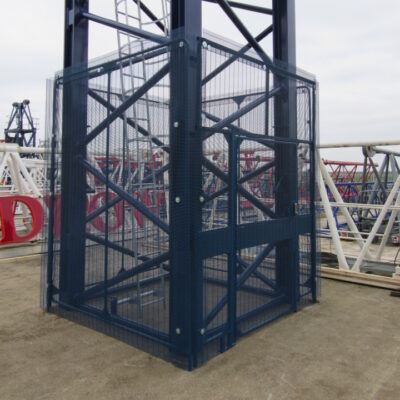 Crane Guard | Leading Temporary Fencing Supplier | Blok N Mesh