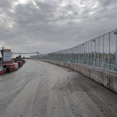 POLMIL® Modular TVCB Security Fence - 2.4m | Blok ‘N’ Mesh