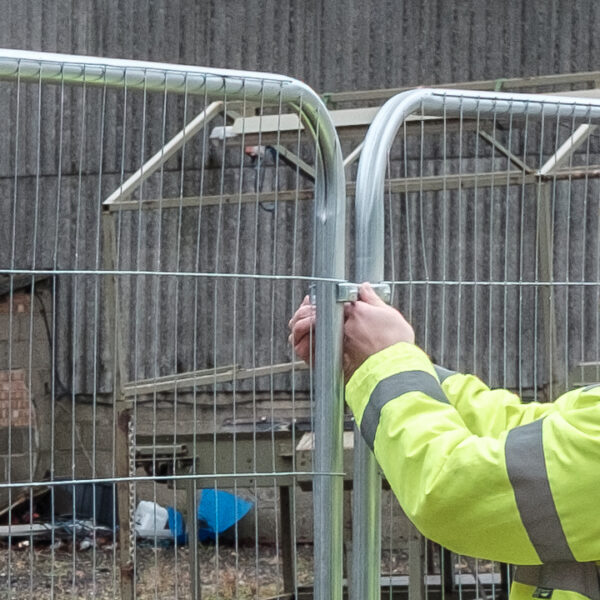 Standard Temporary Fencing Coupler | Blok ‘N’ Mesh