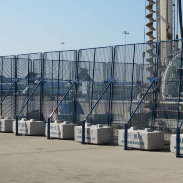 POLMIL® Base Level Security Fence with SafeBlok™ - 3m | Blok ‘N’ Mesh