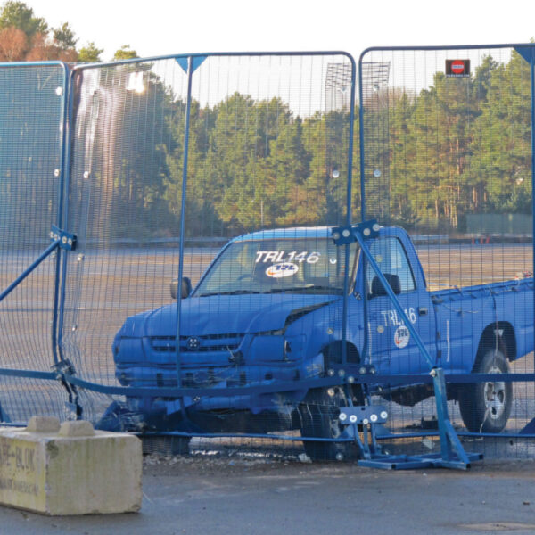 POLMIL® HVM PAS68 Security Fence - 3m | Blok ‘N’ Mesh