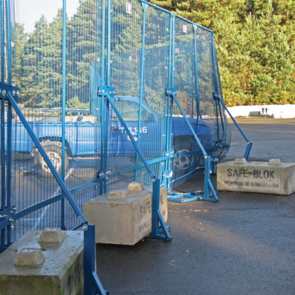 POLMIL® HVM PAS68 Security Fence - 2.4m | Blok ‘N’ Mesh