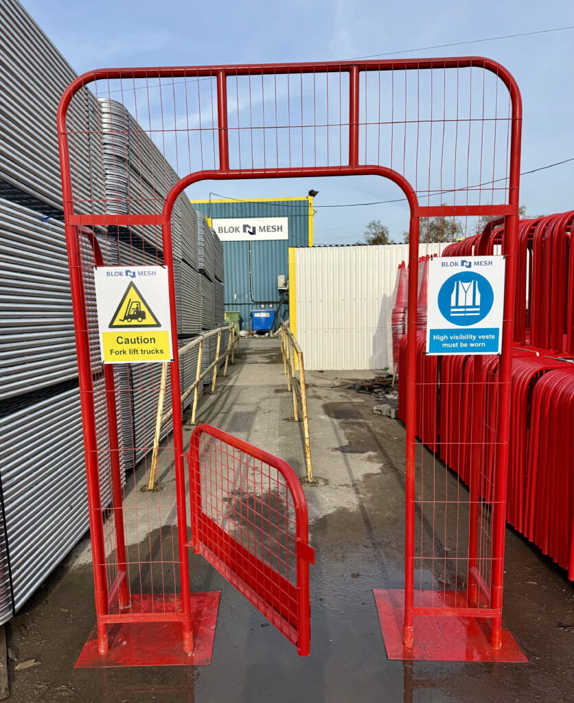 Site Safety Access Gantry | Blok ‘N’ Mesh