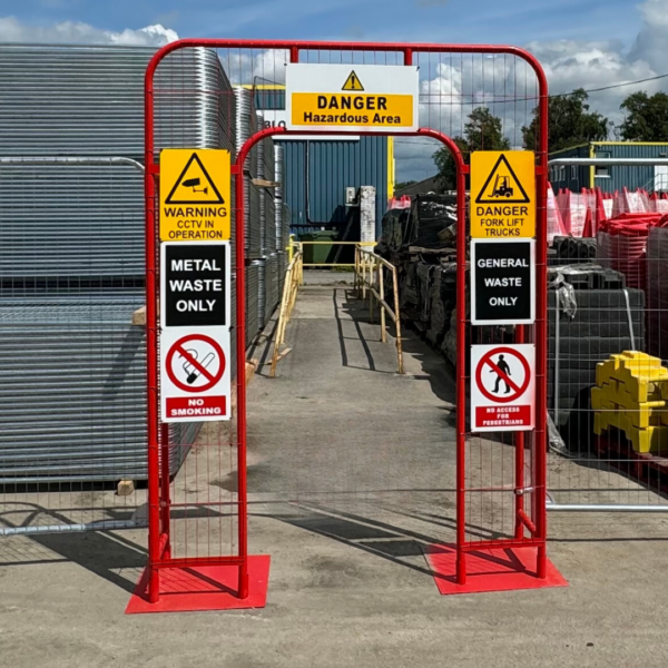 Site Safety Access Gantry | Blok ‘N’ Mesh