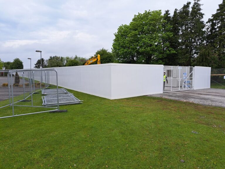 Blockade™ Site Hoarding | Blok ‘N’ Mesh